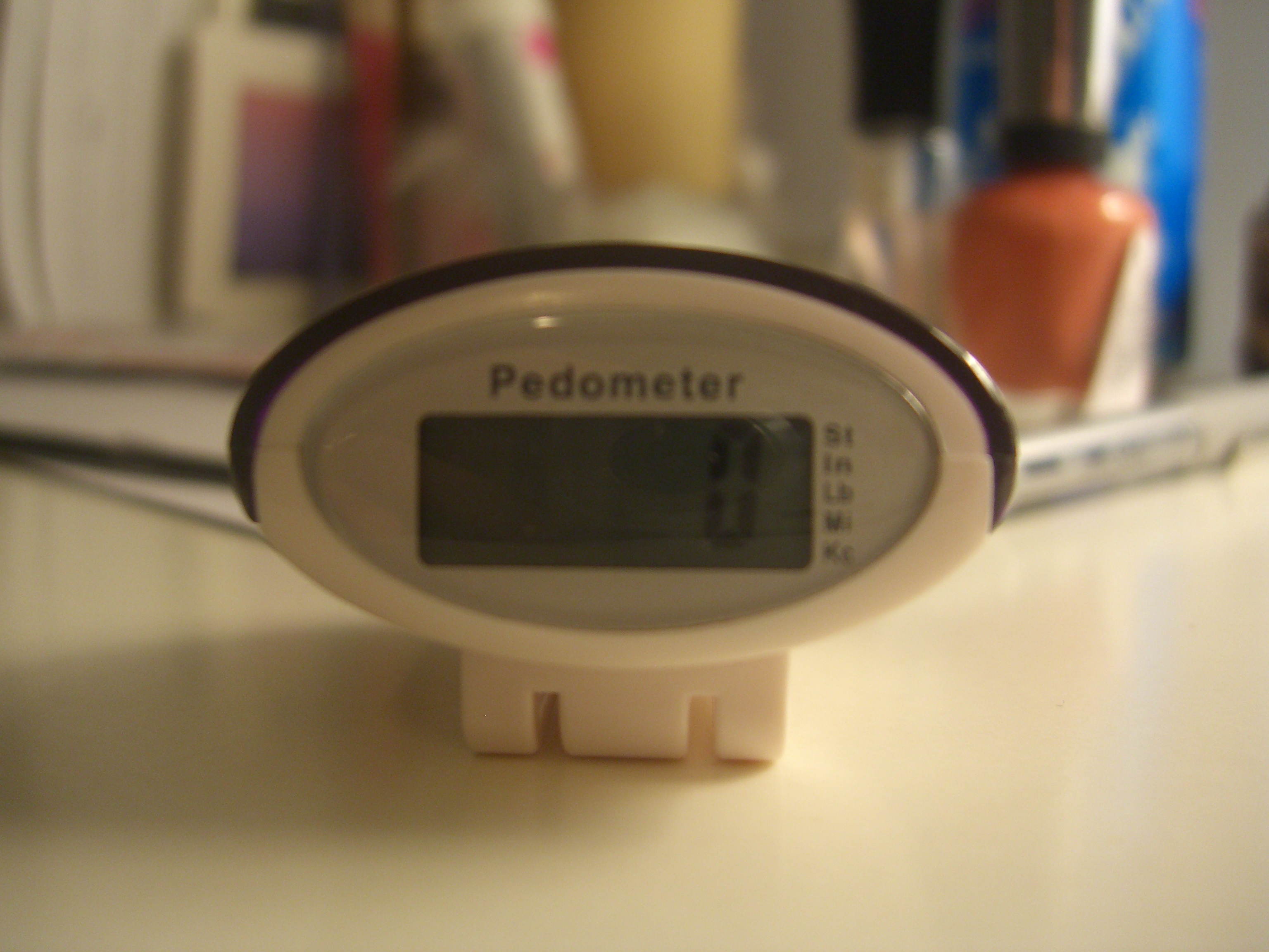 The Pedometer Contest – Slightly Off the Grid